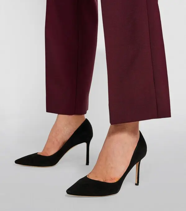 JIMMY CHOO Romy 85 Suede Pumps