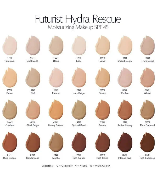 Estée Lauder Futurist Hydra Rescue Moisturising Foundation Spf 45 - Ivory