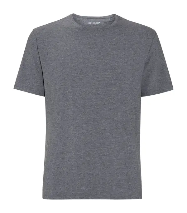 Derek Rose Basel Lounge T-shirt - Grey