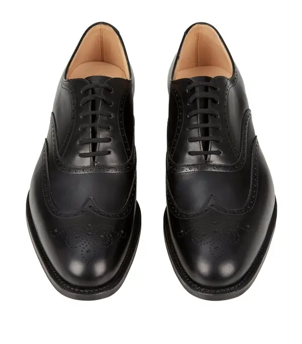 Church's Berlin Punched Oxford Shoes - Black