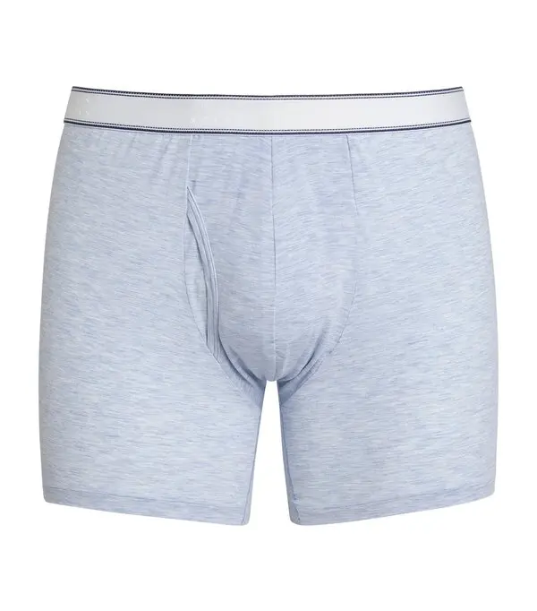Derek Rose Micro Modal Trunks - Blue