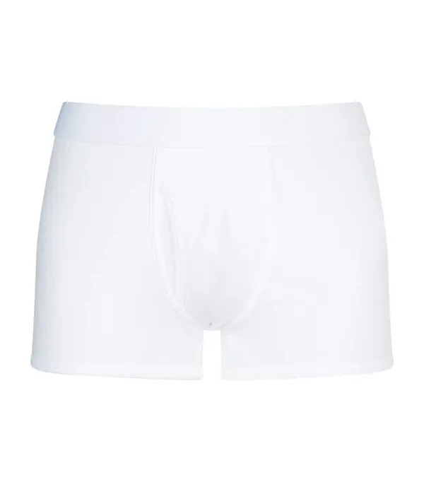 Sunspel Low-rise Trunks - White