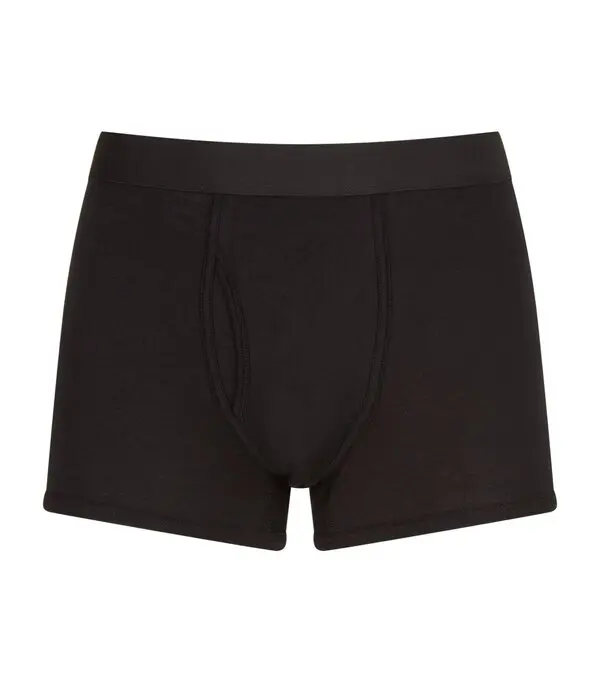 Sunspel Low-rise Trunks - Black