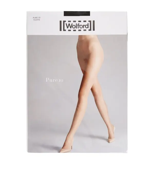 Wolford Pure 10 Tights - Black