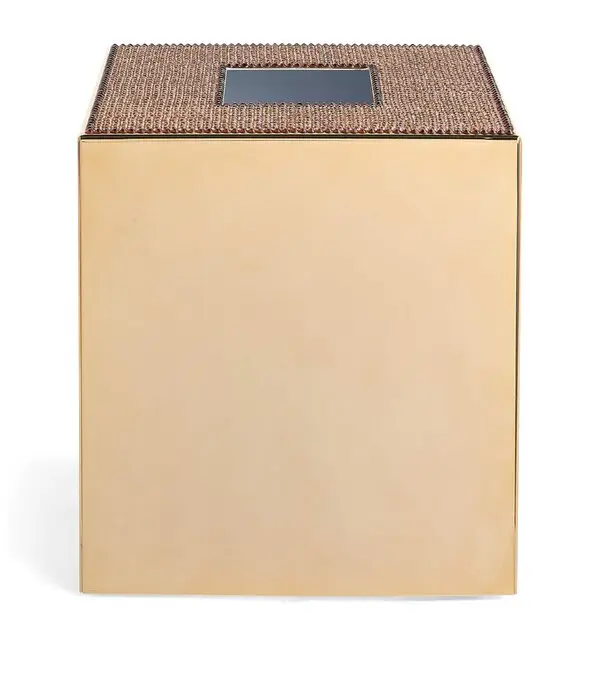 ZODIAC Embellished Tissue Box - Gold