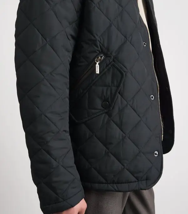 Barbour Chelsea Sportsquilt Jacket - Black