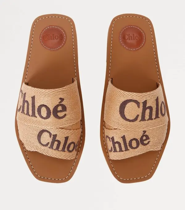 Chloé Woody Mules - Beige