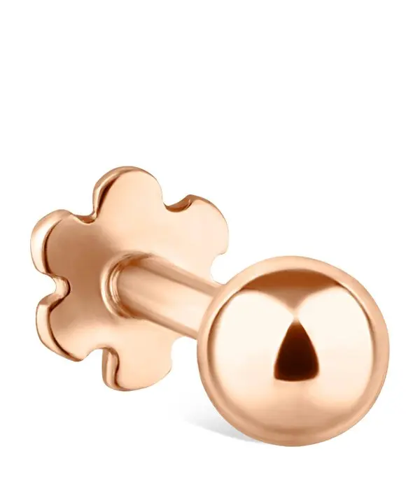 MARIA TASH Ball Threaded Stud Earring - Rose Gold