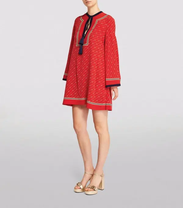 Gucci Silk Kaftan Dress