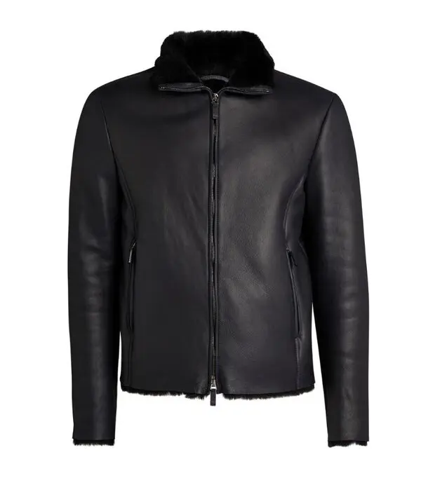 Giorgio Armani Shearling Jacket