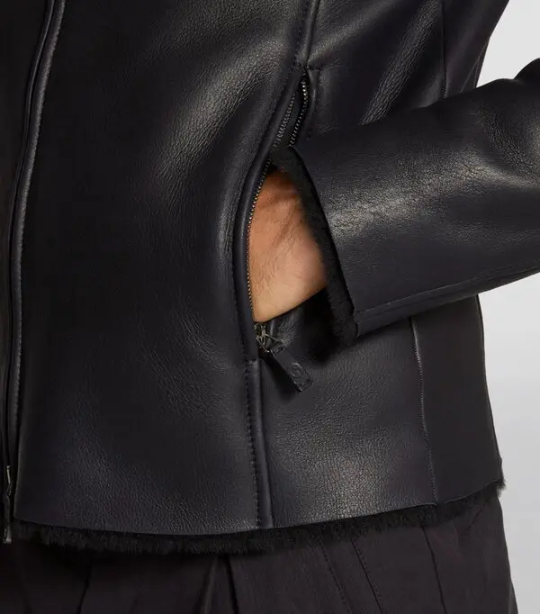 Giorgio Armani Shearling Jacket