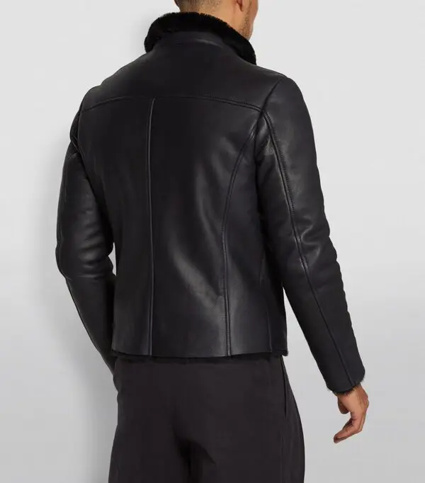 Giorgio Armani Shearling Jacket