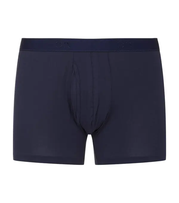 Derek Rose Jack Pima Cotton Trunks - Navy