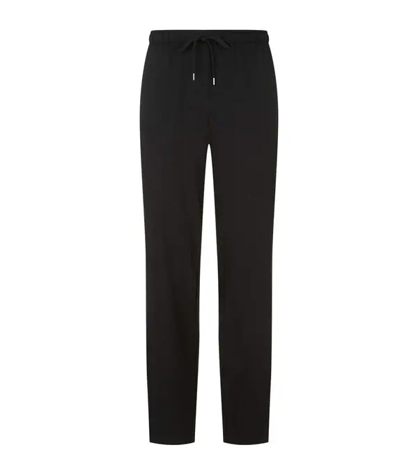 Derek Rose Basel Lounge Trousers - Black