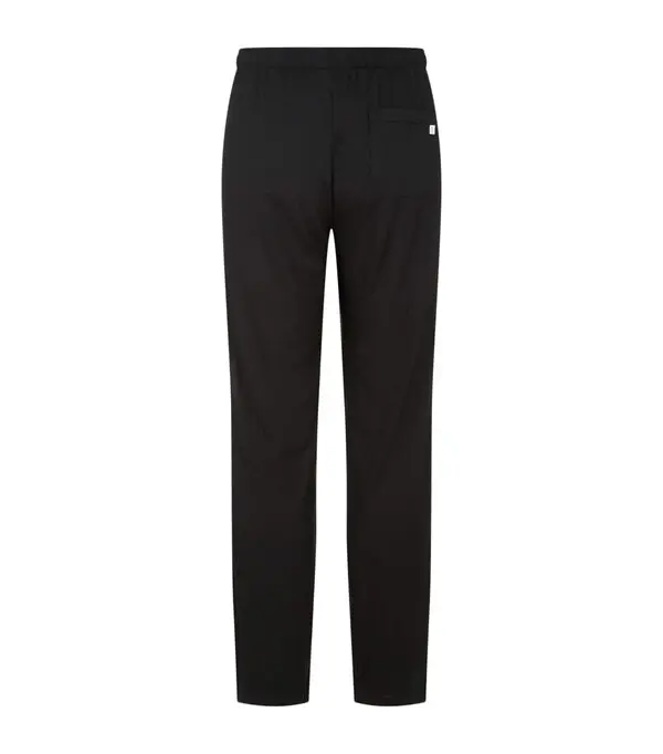Derek Rose Basel Lounge Trousers - Black