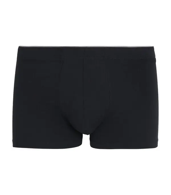 Hanro Cotton Superior Trunks - Black