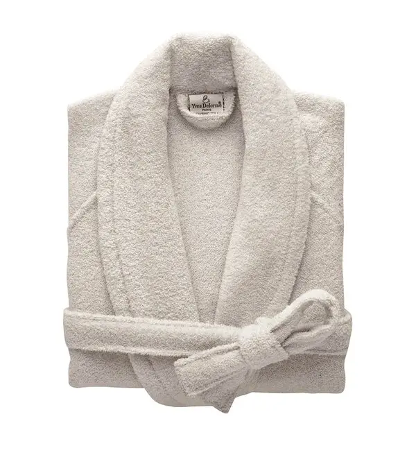 YVES DELORME Toile Bathrobe - Pierre