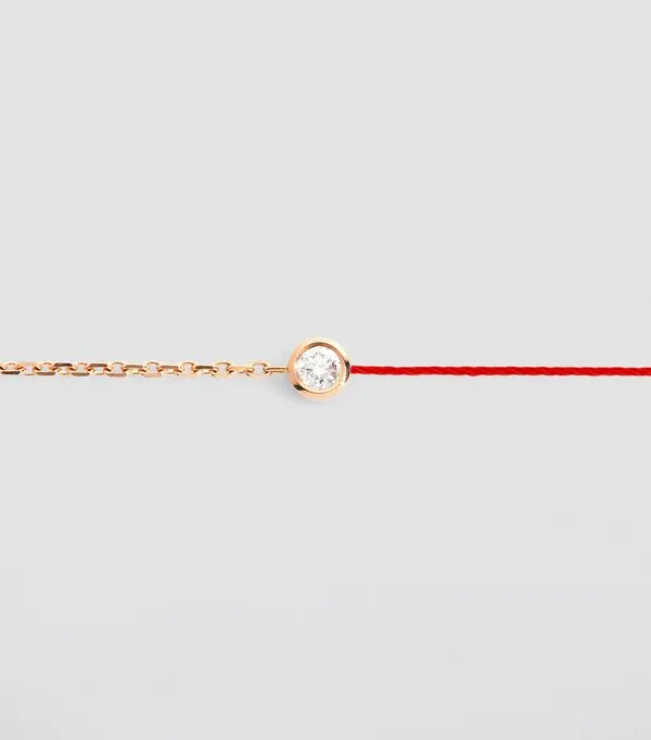 REDLINE Rose Gold And Diamond Bracelet