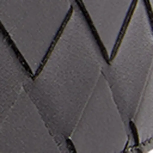 Bottega Veneta Leather Intrecciato Belt - Grey
