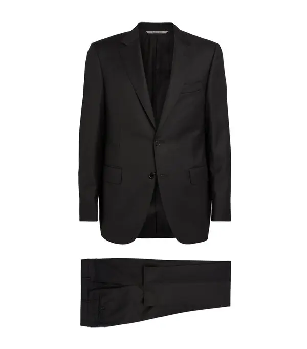Canali Wool 2-piece Suit - Black