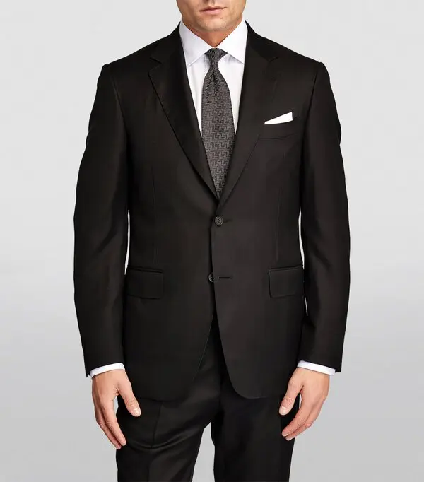 Canali Wool 2-piece Suit - Black