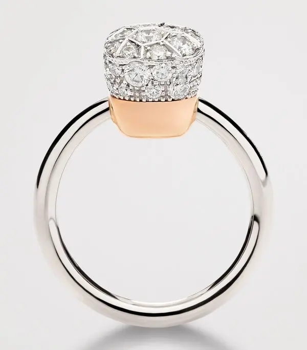 Pomellato Nudo Solitaire Ring - White