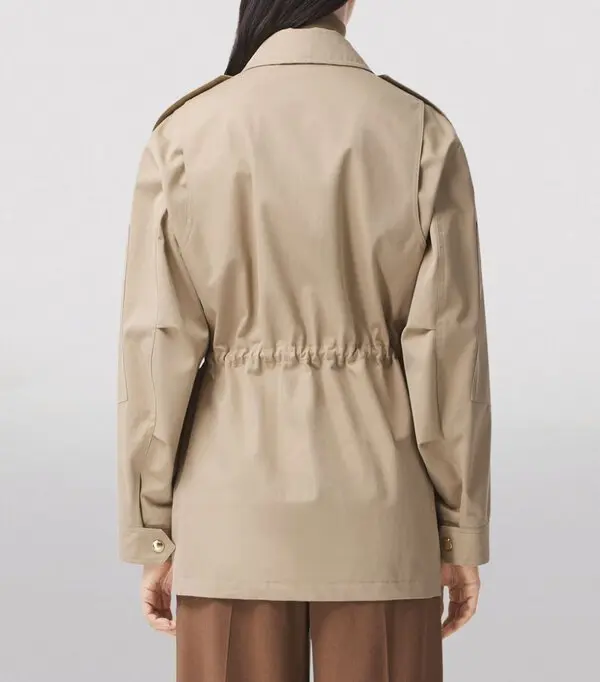 Burberry Cotton Gabardine Field Jacket