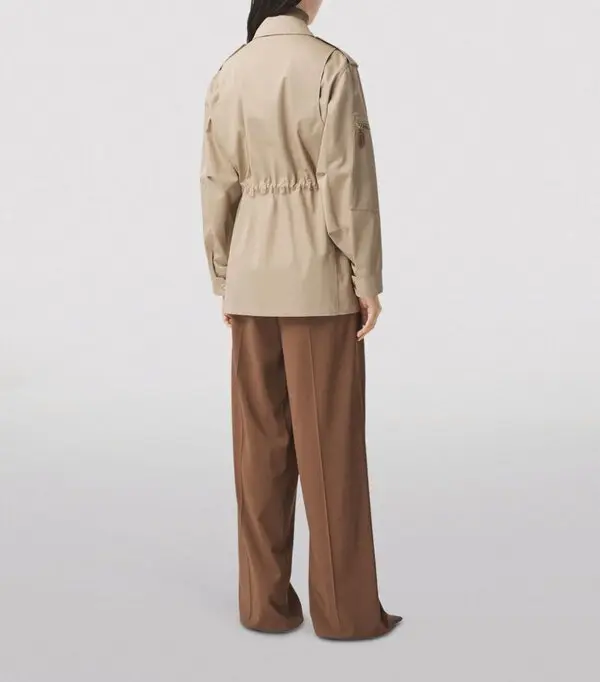 Burberry Cotton Gabardine Field Jacket