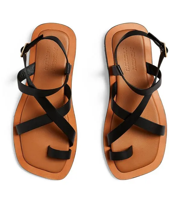 A.Emery X Matteau Spargi Sandals In Black - 62% Off | Editorialist