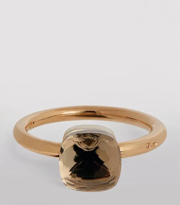 Pomellato Nudo Petit Ring With Topaz And Gold