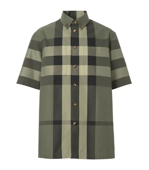 Burberry Check Short-sleeved Shirt