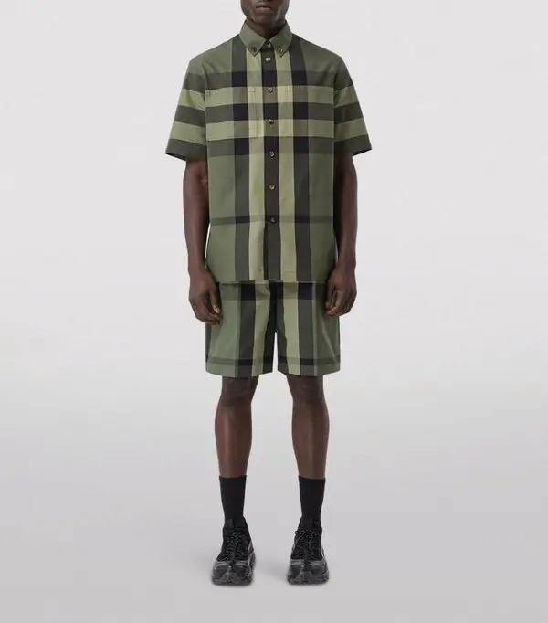 Burberry Check Short-sleeved Shirt