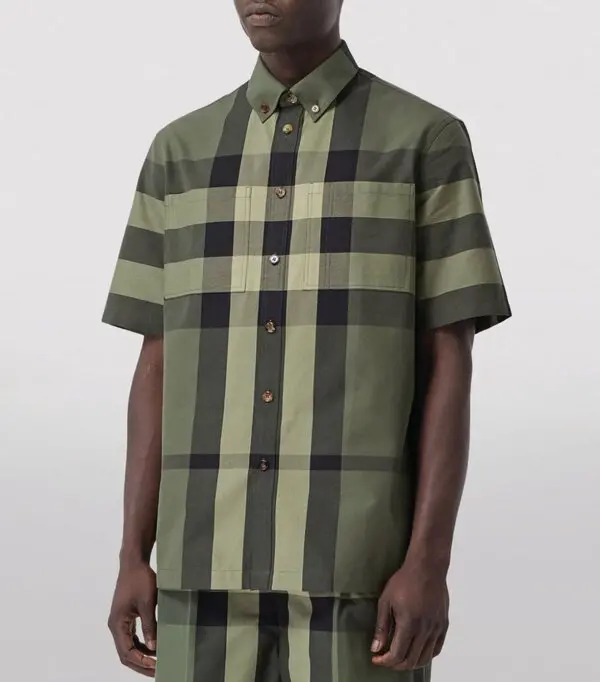 Burberry Check Short-sleeved Shirt