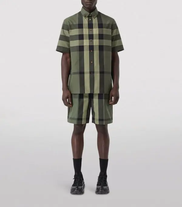 Burberry Check Short-sleeved Shirt