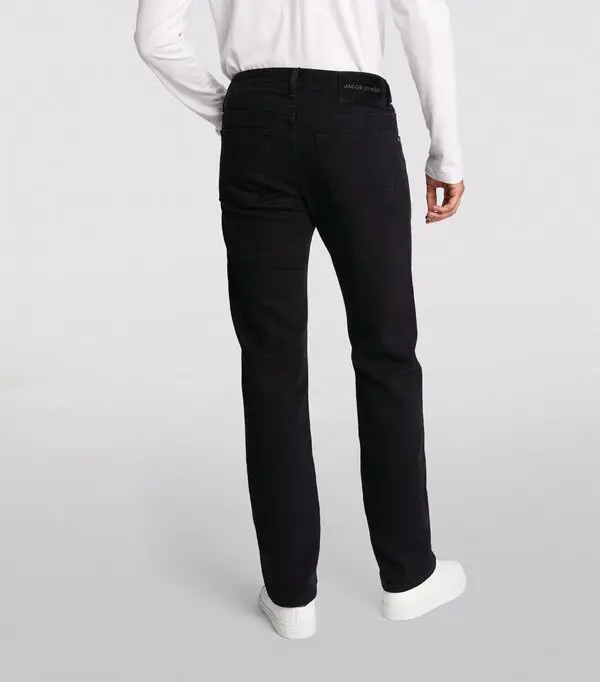 Jacob Cohen Straight Leg Jeans - Black