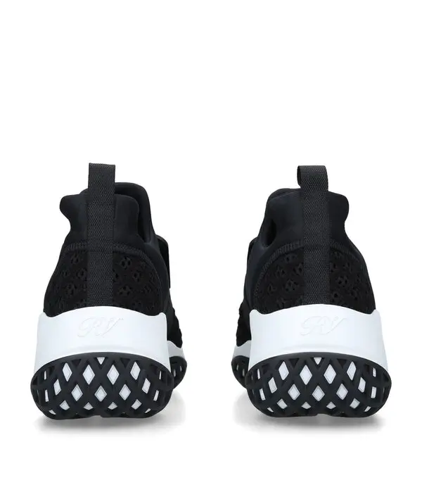 ROGER VIVIER Viv' Run Sneakers - Black