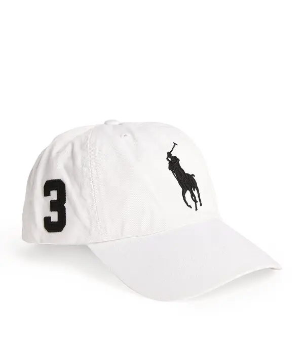 Polo Ralph Lauren Cotton Baseball Cap - White
