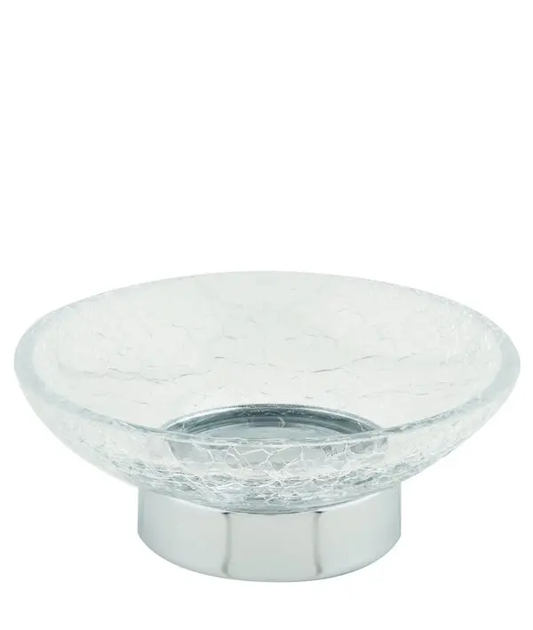 ZODIAC Cracked Crystal Soap Dish