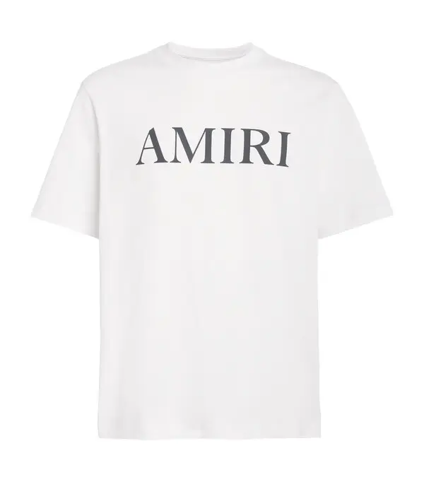 Amiri Cotton Logo T-shirt - White