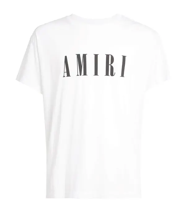 Amiri Cotton Logo T-shirt - White