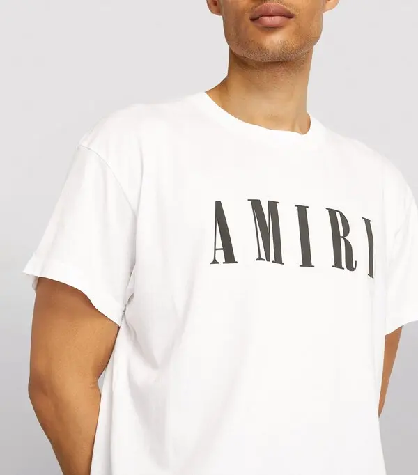 Amiri Cotton Logo T-shirt - White