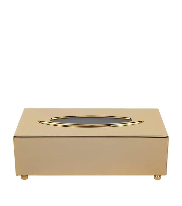 ZODIAC Box -plated Tissue Box - Gold
