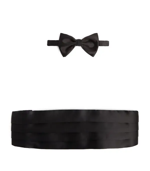 Brioni Pre-tied Silk Bow Tie