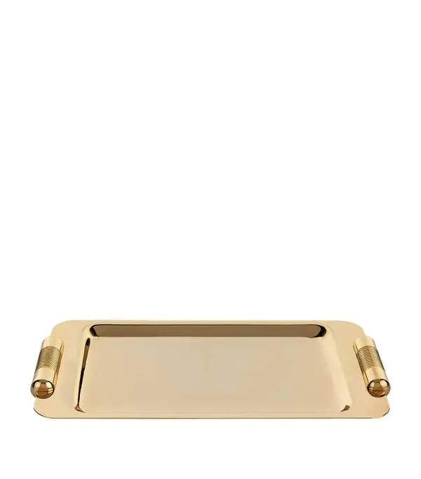ZODIAC Cylinder -plated Tray - Gold