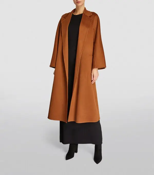 Max Mara Cashmere Wrap Coat - Brown