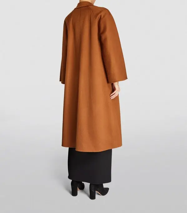 Max Mara Cashmere Wrap Coat - Brown