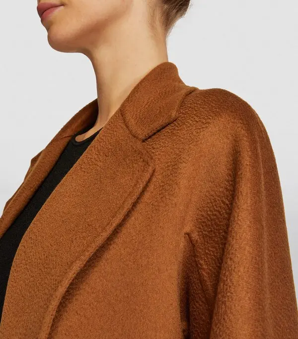 Max Mara Cashmere Wrap Coat - Brown