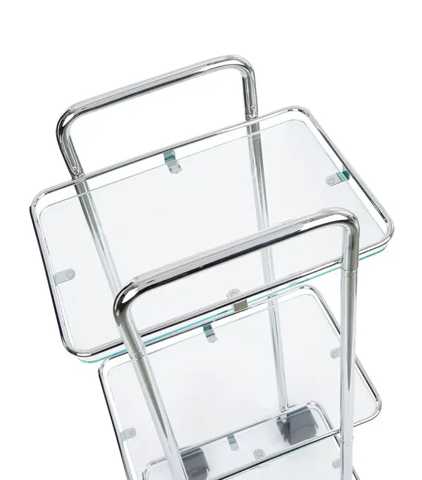 ZODIAC Square Chrome Trolley