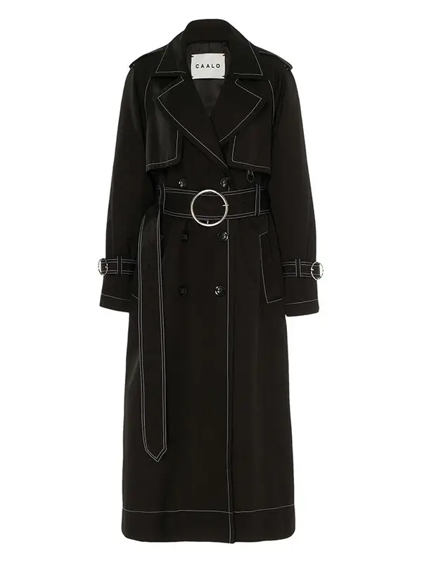 Caalo Sustainable Water-resistant Trench Coat