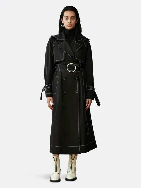 Caalo Sustainable Water-resistant Trench Coat